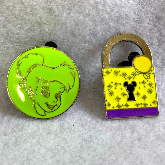 Disney | Other | Disney Lock Tinker Bell Disney Trading Pin Limited ...